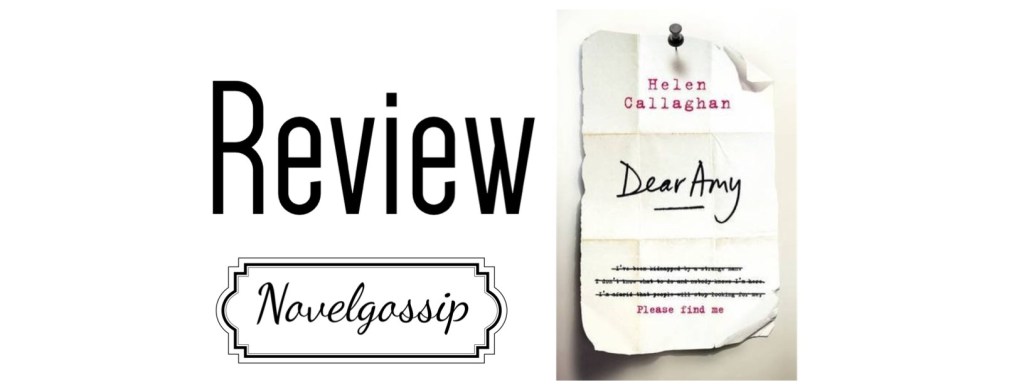 Review: Dear Amy by Helen Callaghan – Novelgossip