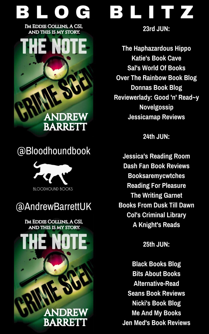 Review: The Note by Andrew Barrett @AndrewBarrettUK @BloodhoundBook ...
